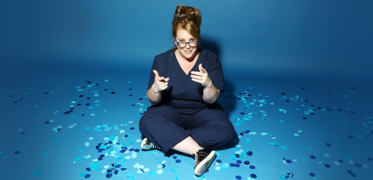 Georgie Carroll, UK-born Comedian & registered nurse in Australia
